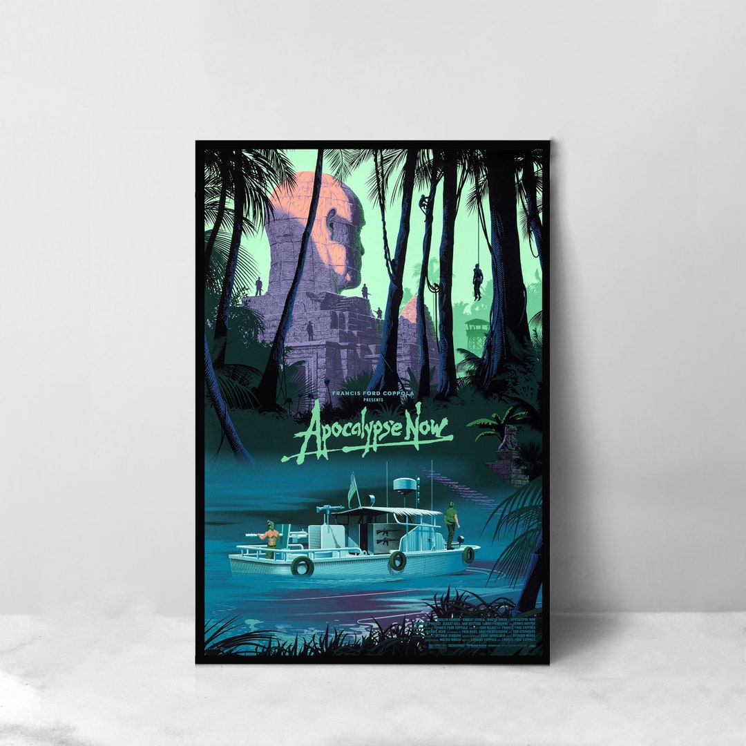 Apocalypse Now Movie Poster - High Quality Canvas Art Print - Room ...