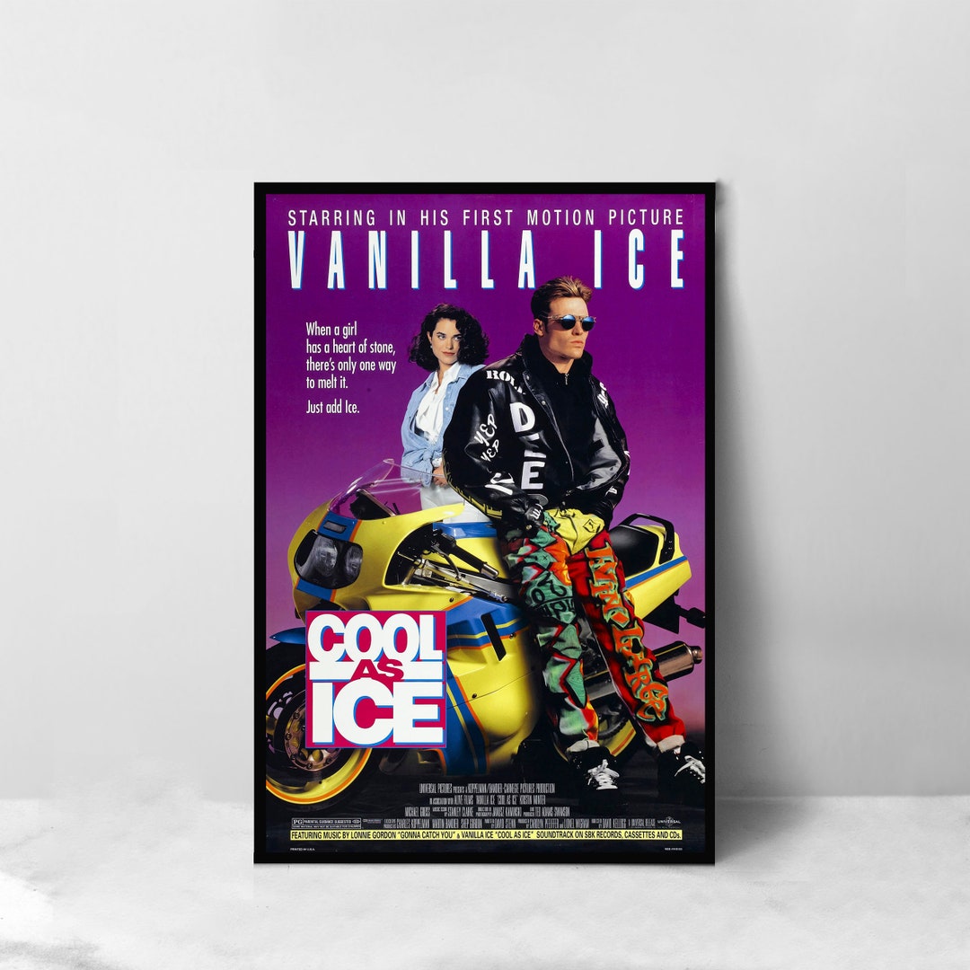 Cool as Ice Movie Poster - High Quality Canvas Art Print - Room ...