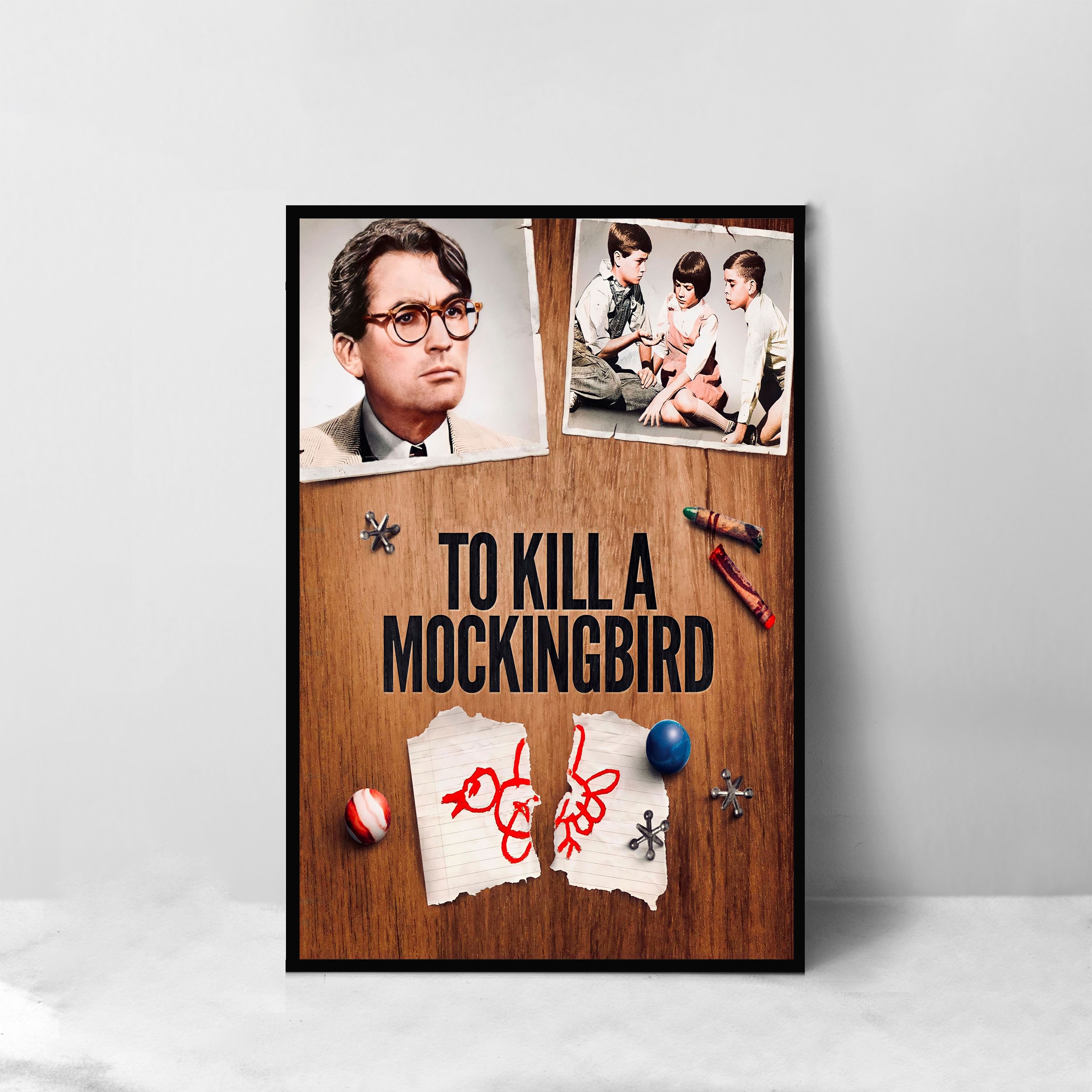 To Kill a Mockingbird Movie Poster High Quality Canvas Art Print Room ...