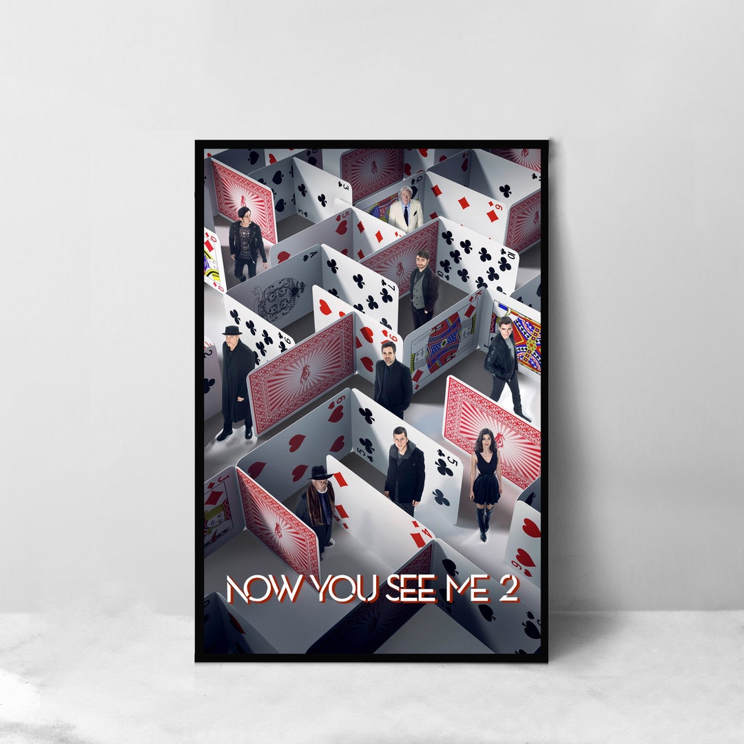 Now You See Me Movie Poster - High Quality Canvas Art Print - Room ...