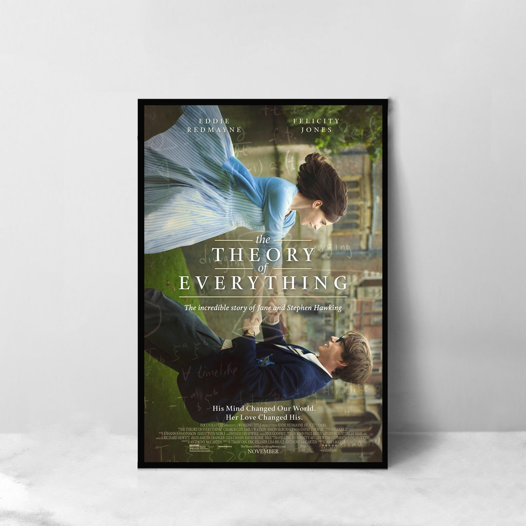 The Theory of Everything Movie Poster - High Quality Canvas Art Print ...
