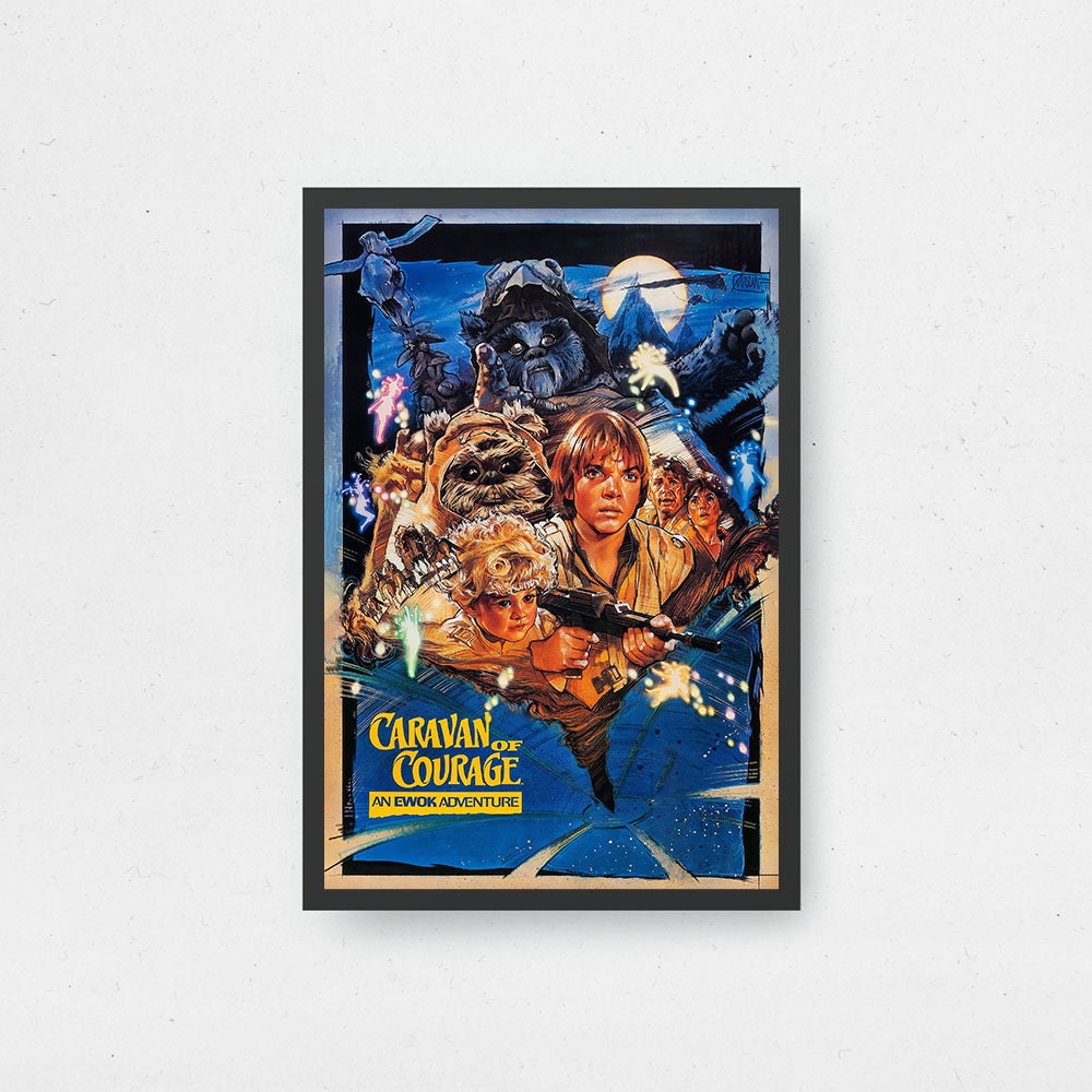 The Ewok Adventure Movie Poster High Quality Canvas Art - Etsy
