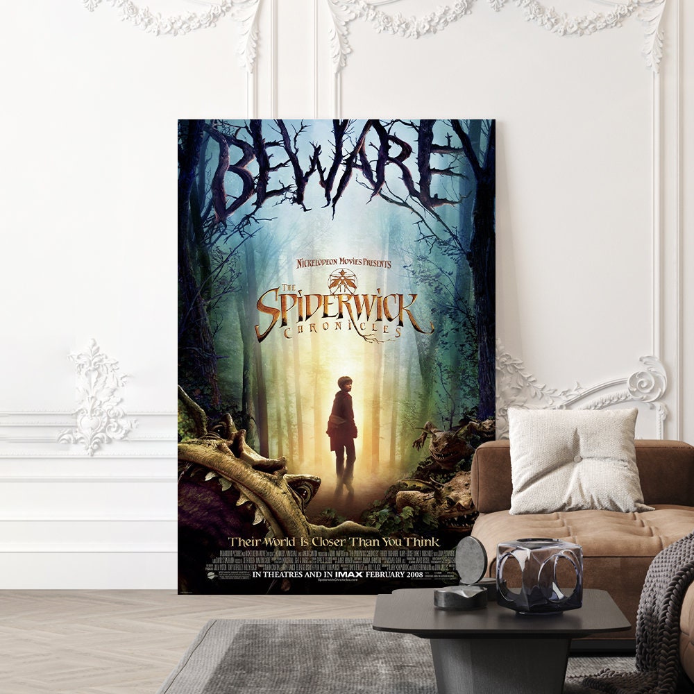 The Spiderwick Chronicles Movie Poster High Quality Canvas - Etsy