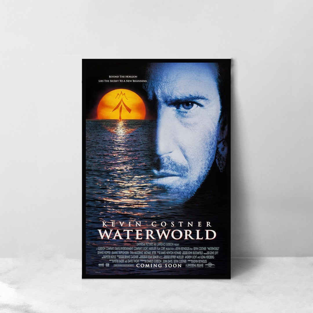 Waterworld Movie Poster High Quality Canvas Art Print Room Decoration ...