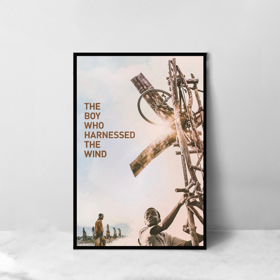 The Boy Who Harnessed the Wind Movie Poster - High Quality Canvas Art ...