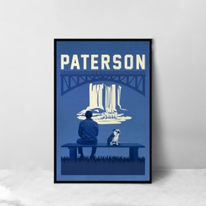 Paterson Movie Poster - High Quality Canvas Art Print - Room Decoration ...