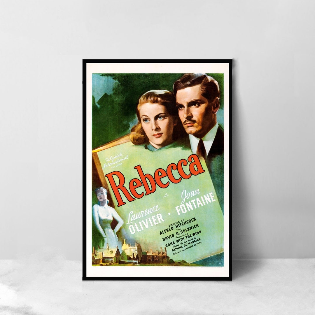 Rebecca Movie Poster - High Quality Canvas Art Print - Room Decoration ...