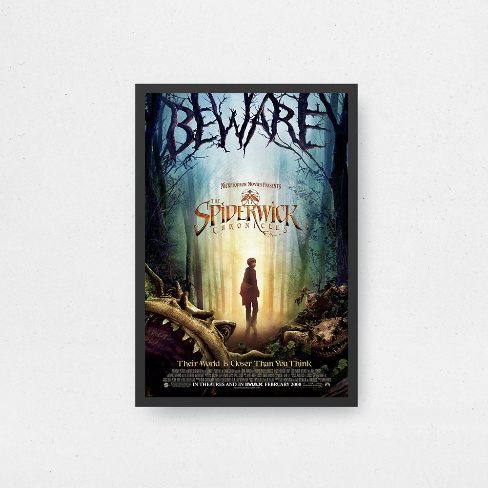 The Spiderwick Chronicles Movie Poster High Quality Canvas - Etsy