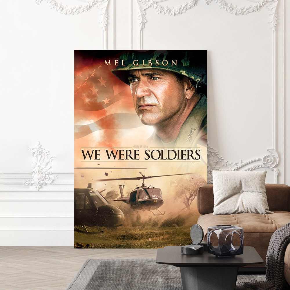 We Were Soldiers Movie Poster - High Quality Canvas Art Print - Room ...