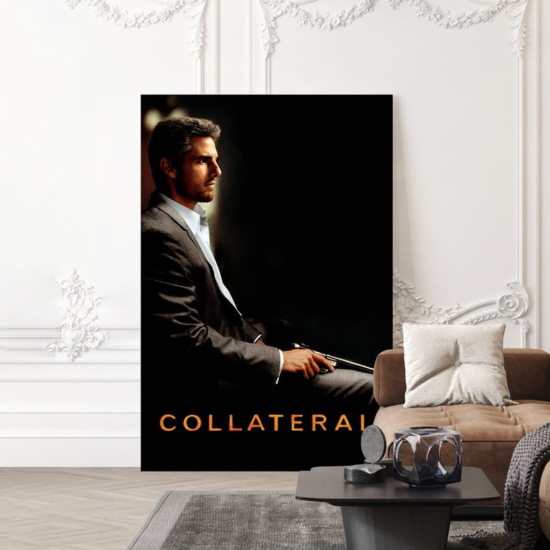 Collateral Movie Poster - High Quality Canvas Art Print - Room ...