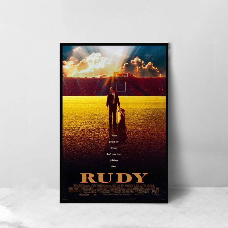 Rudy Movie Poster - Etsy