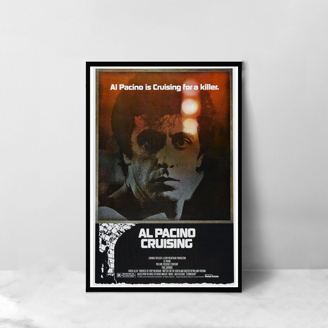 Cruising Al Pacino Movie Poster - High Quality Canvas Art Print - Room ...