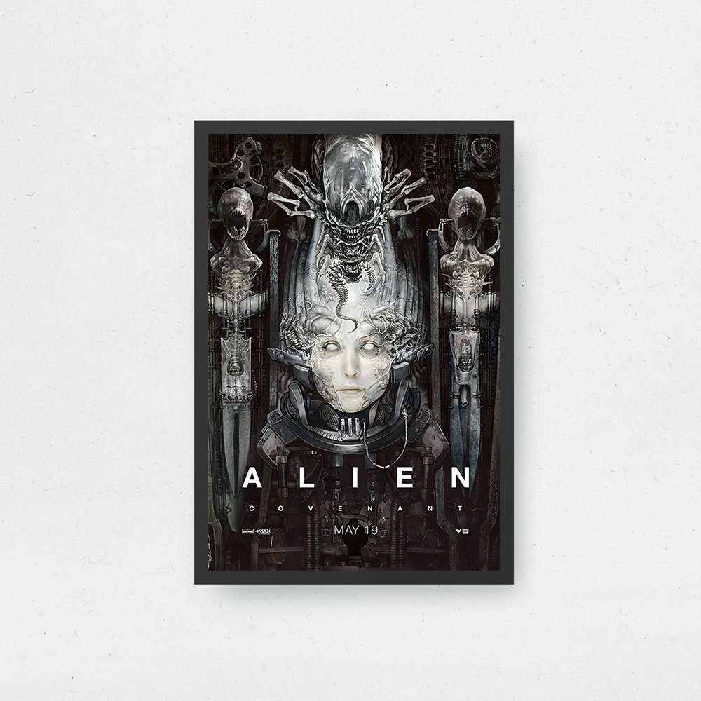 Aliens Movie Poster High Quality Canvas Art Print Room - Etsy