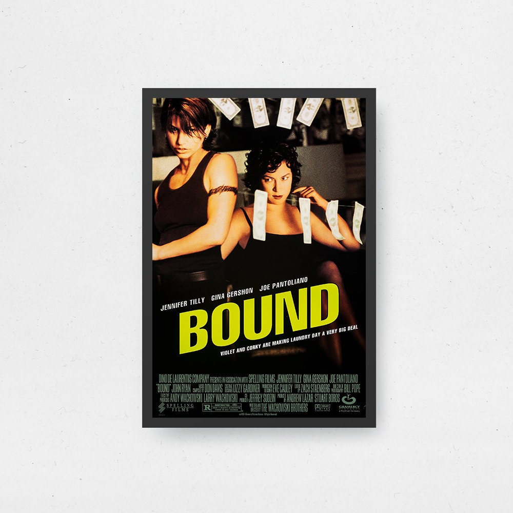 Bound Movie Poster - High Quality Canvas Art Print - Room Decoration ...