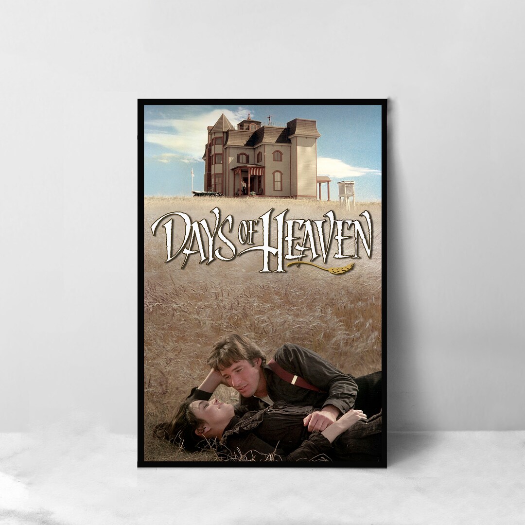Days of Heaven Movie Poster - High Quality Canvas Art Print - Room ...