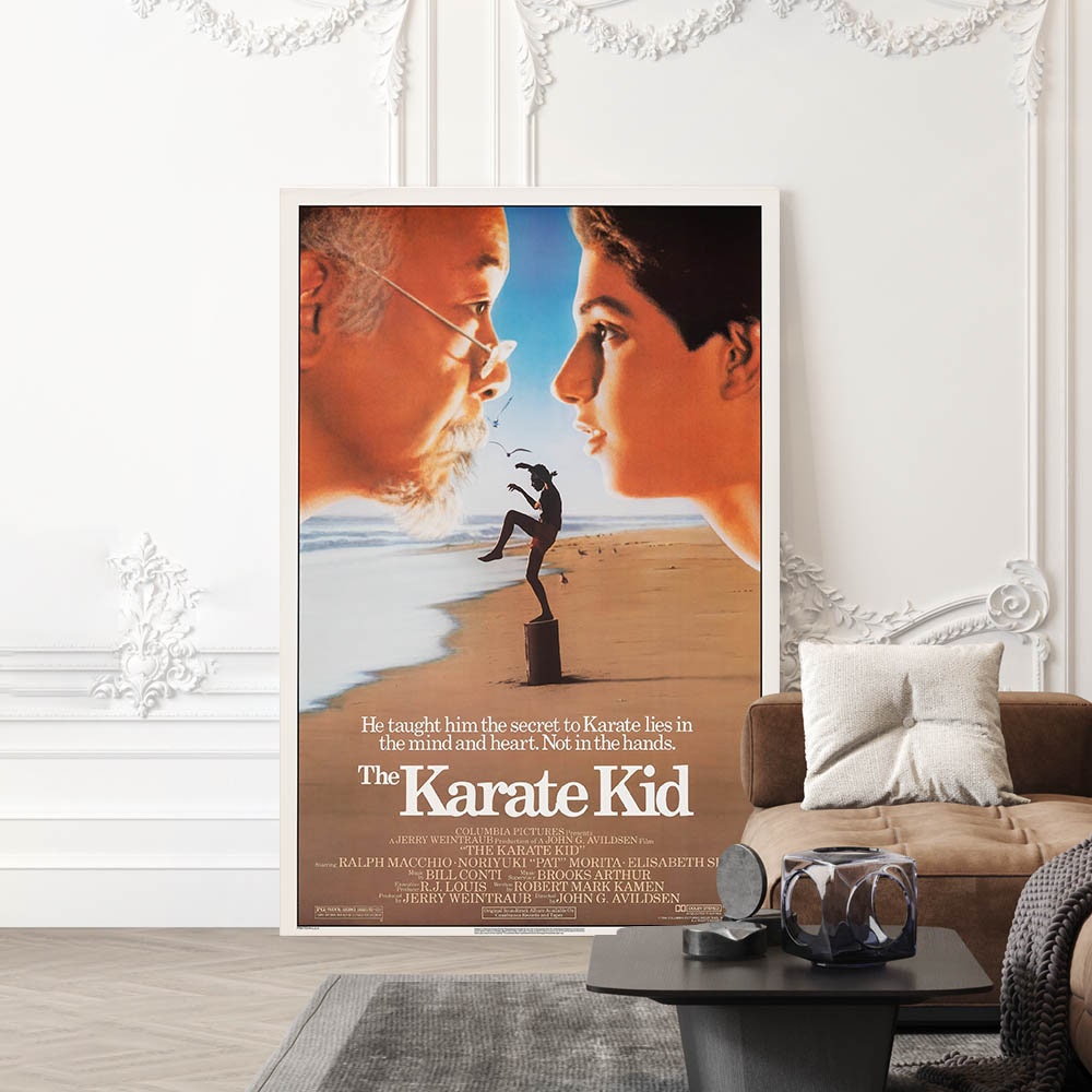 The Karate Kid Movie Poster High Quality Canvas Art Print - Etsy