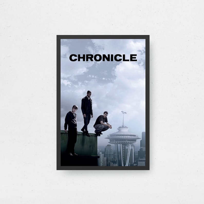 Chronicle Movie Poster - High Quality Canvas Art Print - Room ...