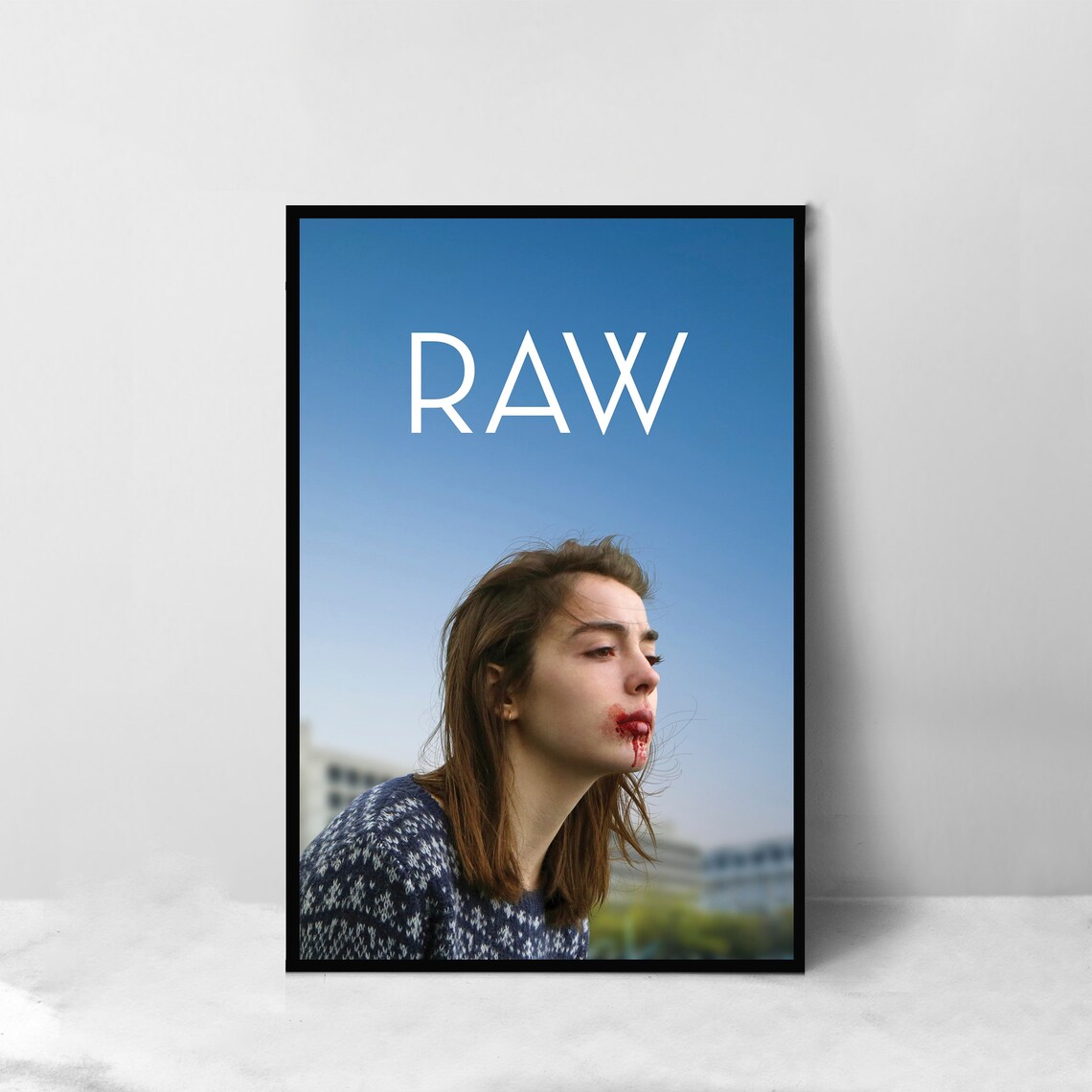 Raw Movie Poster - High Quality Canvas Art Print - Room Decoration ...