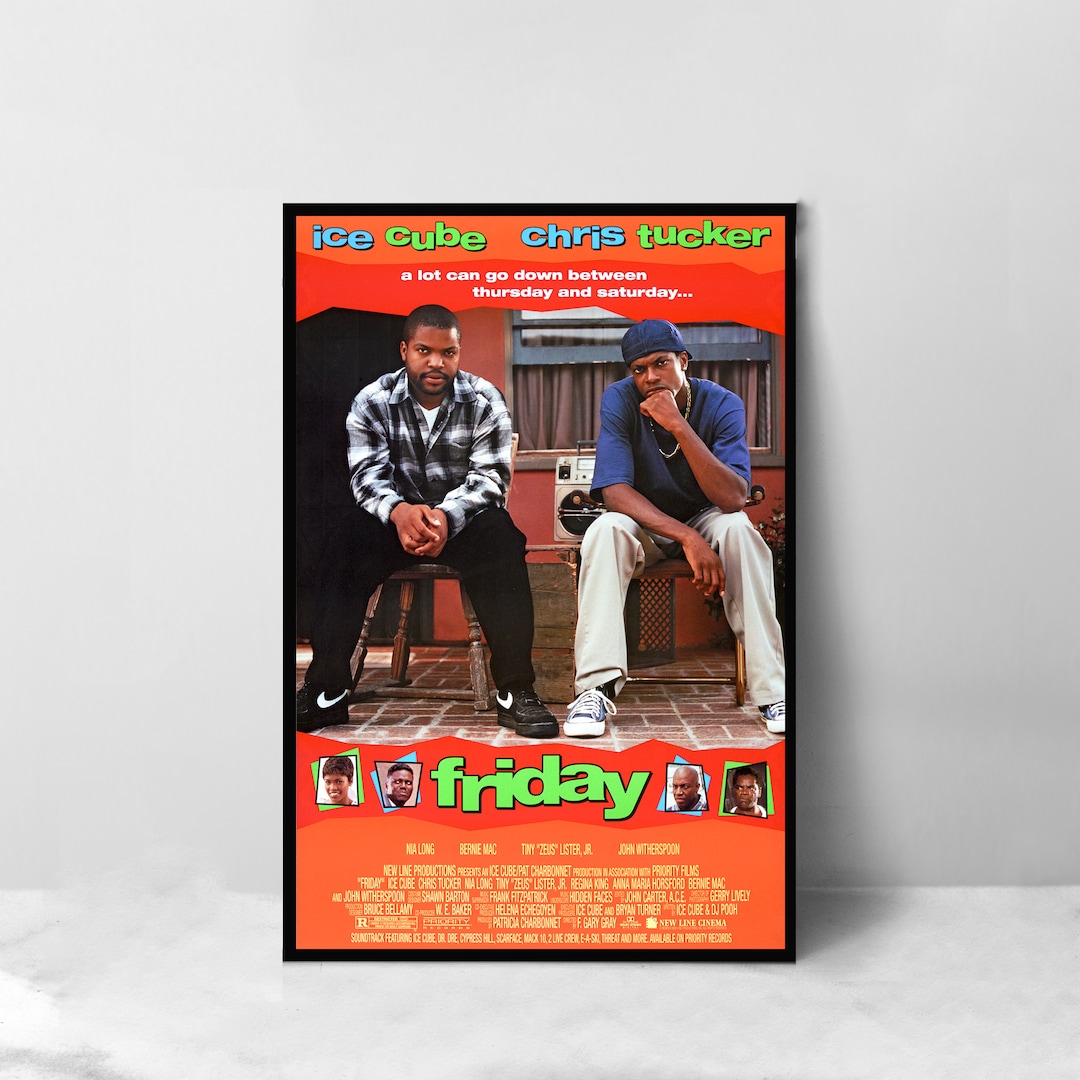 Friday Movie Poster - High Quality Canvas Art Print - Room Decoration ...