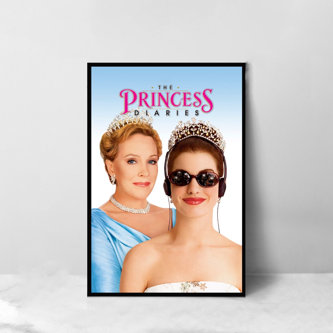 The Princess Diaries Movie Poster - High Quality Canvas Art Print ...