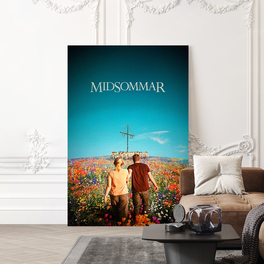 Midsommar Movie Poster High Quality Canvas Art Print Room - Etsy