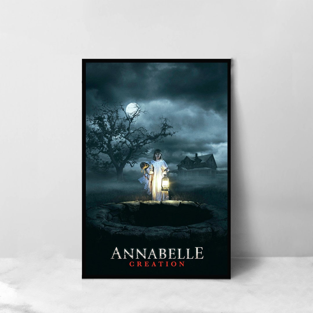 Annabelle Creation Movie Poster - High Quality Canvas Art Print - Room ...