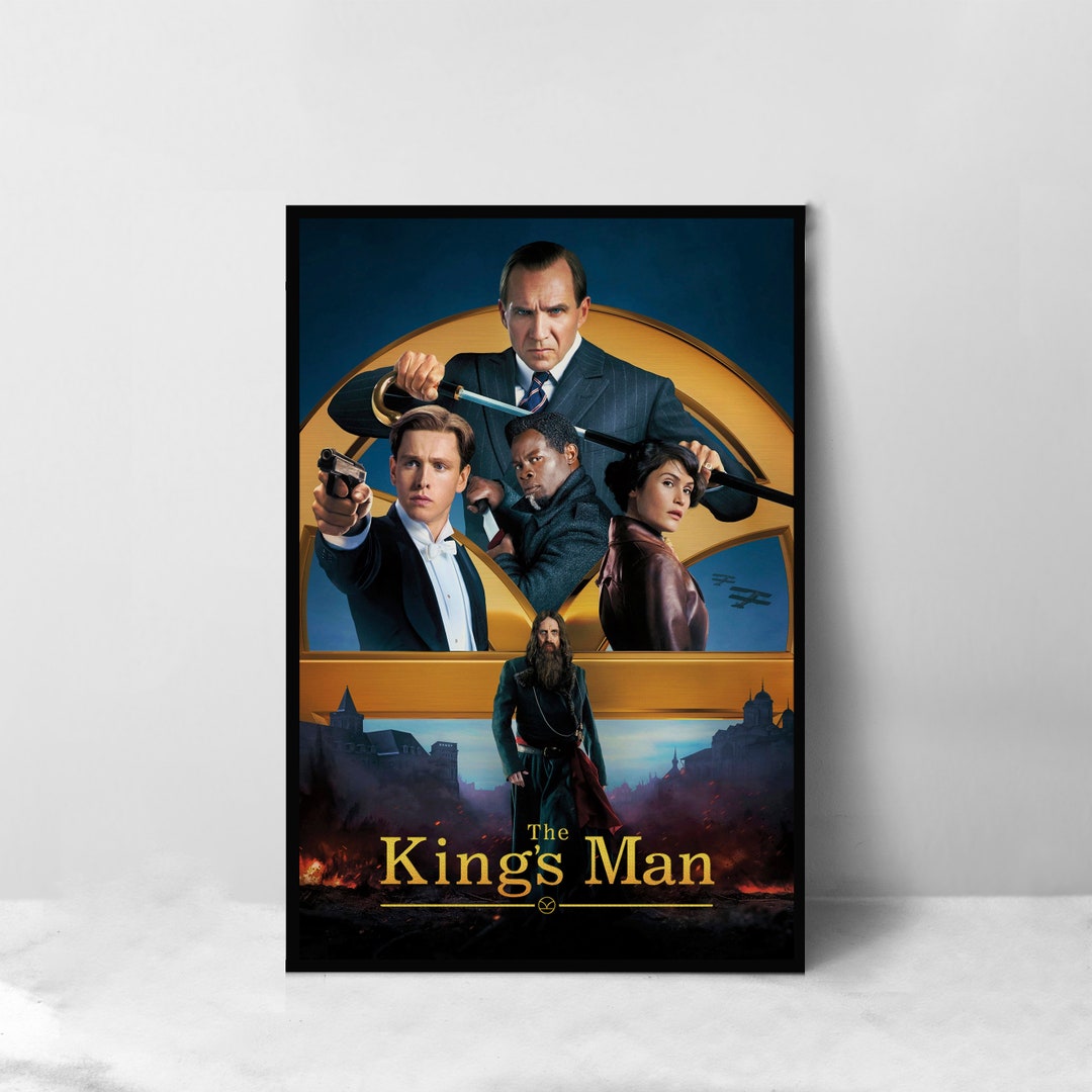 The King's Man Movie Poster - High Quality Canvas Art Print - Room ...