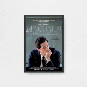 Detachment Movie Poster - High Quality Canvas Art Print - Room ...