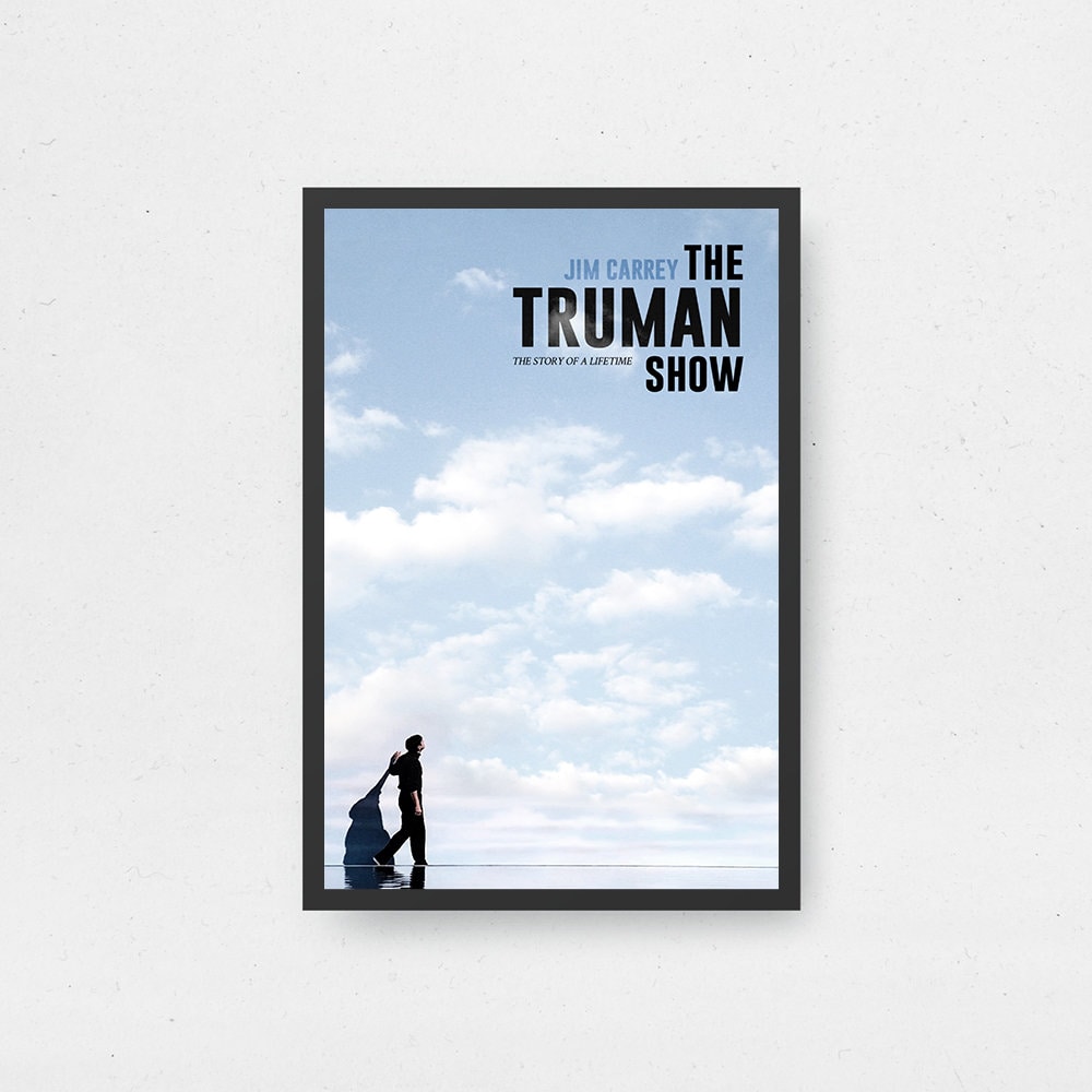 The Truman Show Movie Poster High Quality Canvas Art Print Room ...