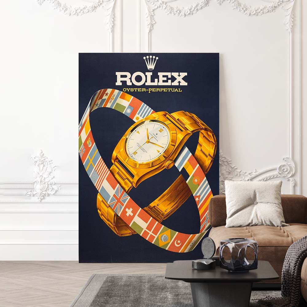 Rolex Poster Oyster Perpetual Vintage Poster High Quality - Etsy