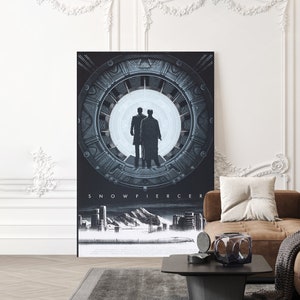 Snowpiercer Movie Poster High Quality Canvas Art Print Room Decoration ...