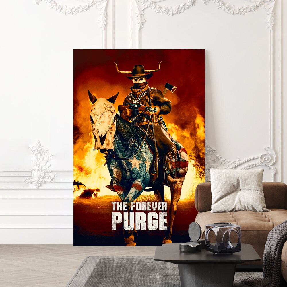 The Forever Purge Movie Poster High Quality Silk Art Print - Etsy