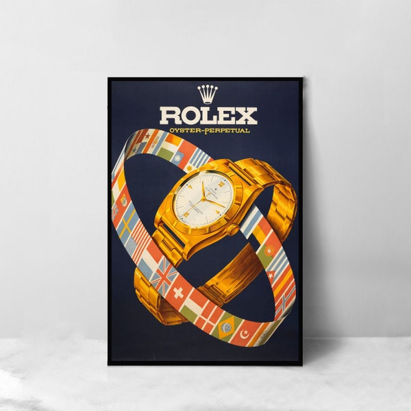 Rolex Print - Etsy