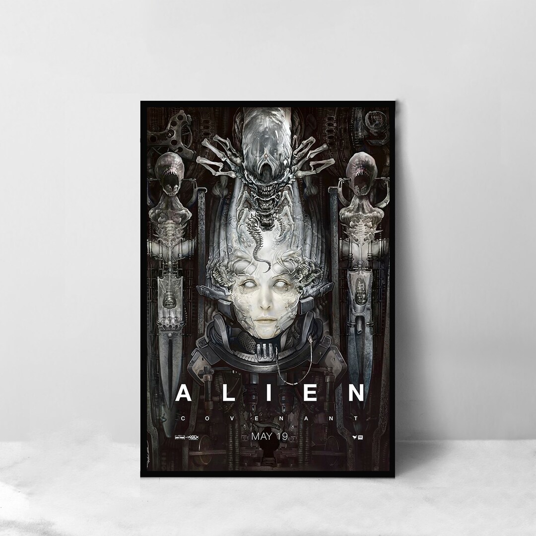 Aliens Movie Poster - High Quality Canvas Art Print - Room Decoration ...