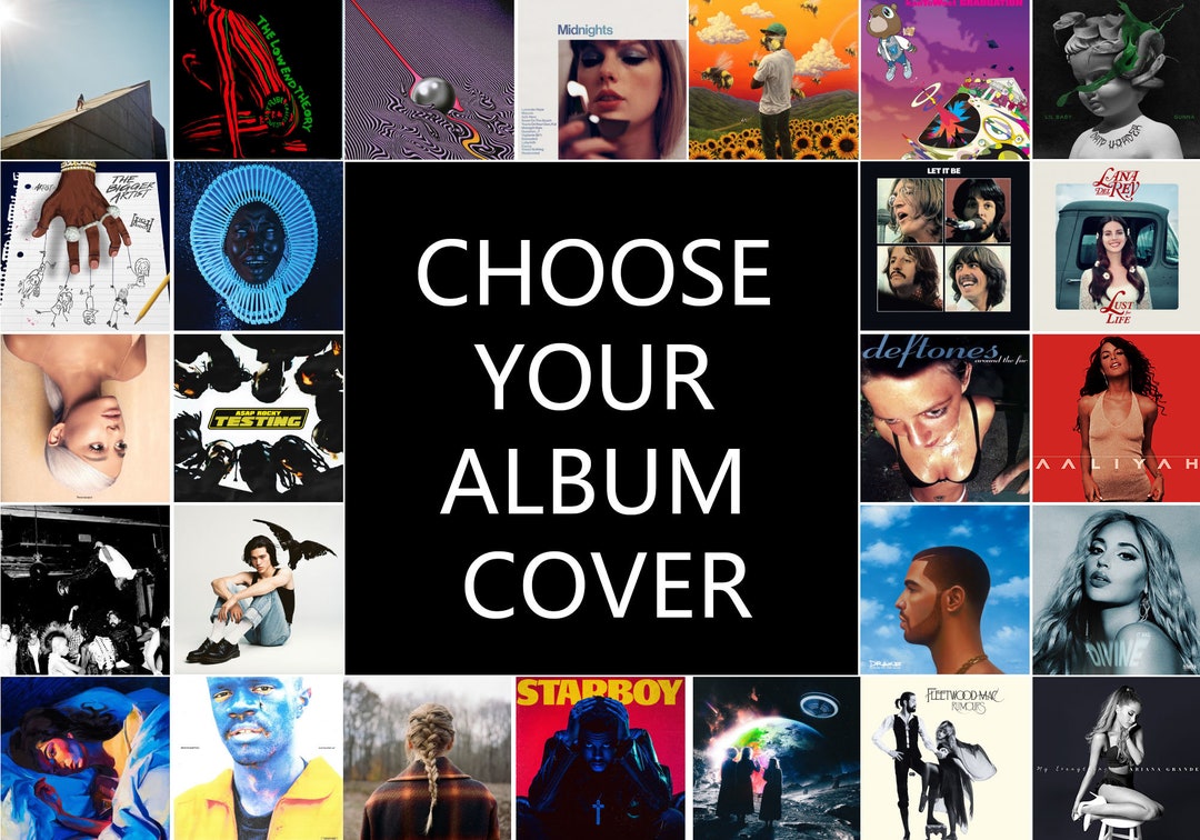 Choose Your Album Cover Personalized Music Lover Gift - Etsy