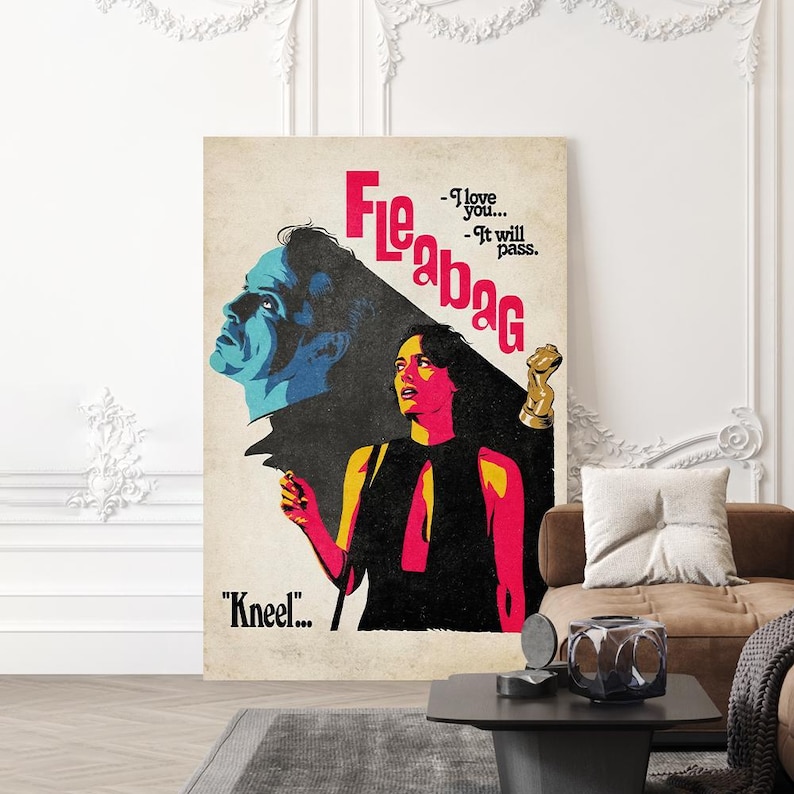 Fleabag Movie Poster - High Quality Canvas Art Print - Room Decoration ...