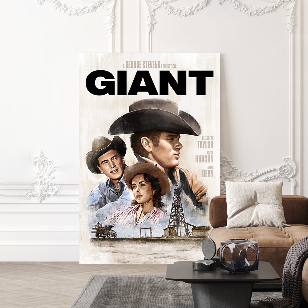 Giant Movie Poster High Quality Canvas Art Print Room - Etsy