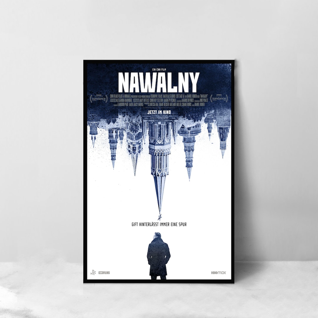 Navalny Movie Poster - High Quality Canvas Art Print - Room Decoration ...