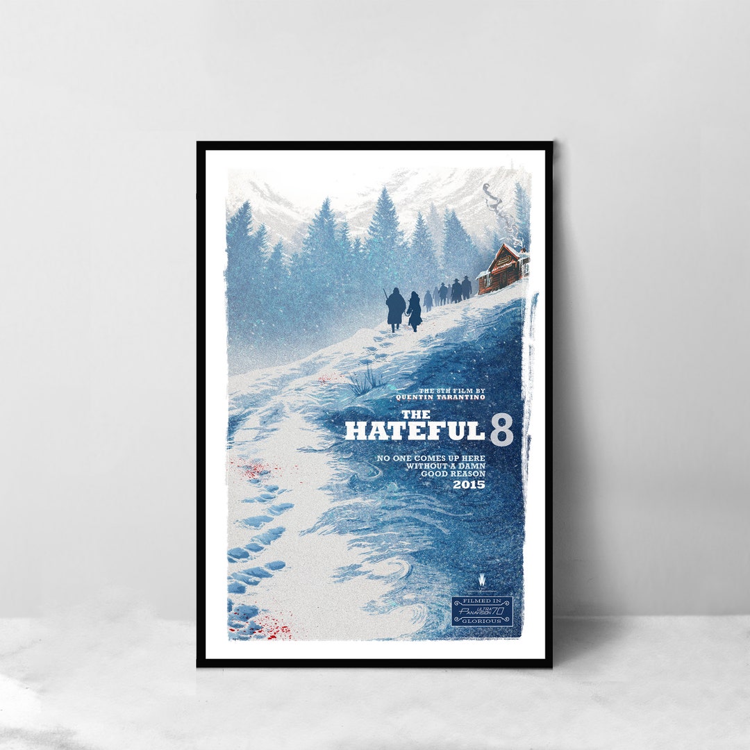 The Hateful Eight Movie Poster - High Quality Canvas Art Print - Room ...