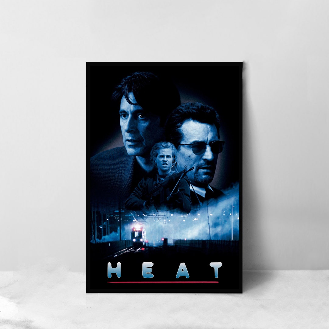 Heat Movie Poster - High Quality Canvas Art Print - Room Decoration ...