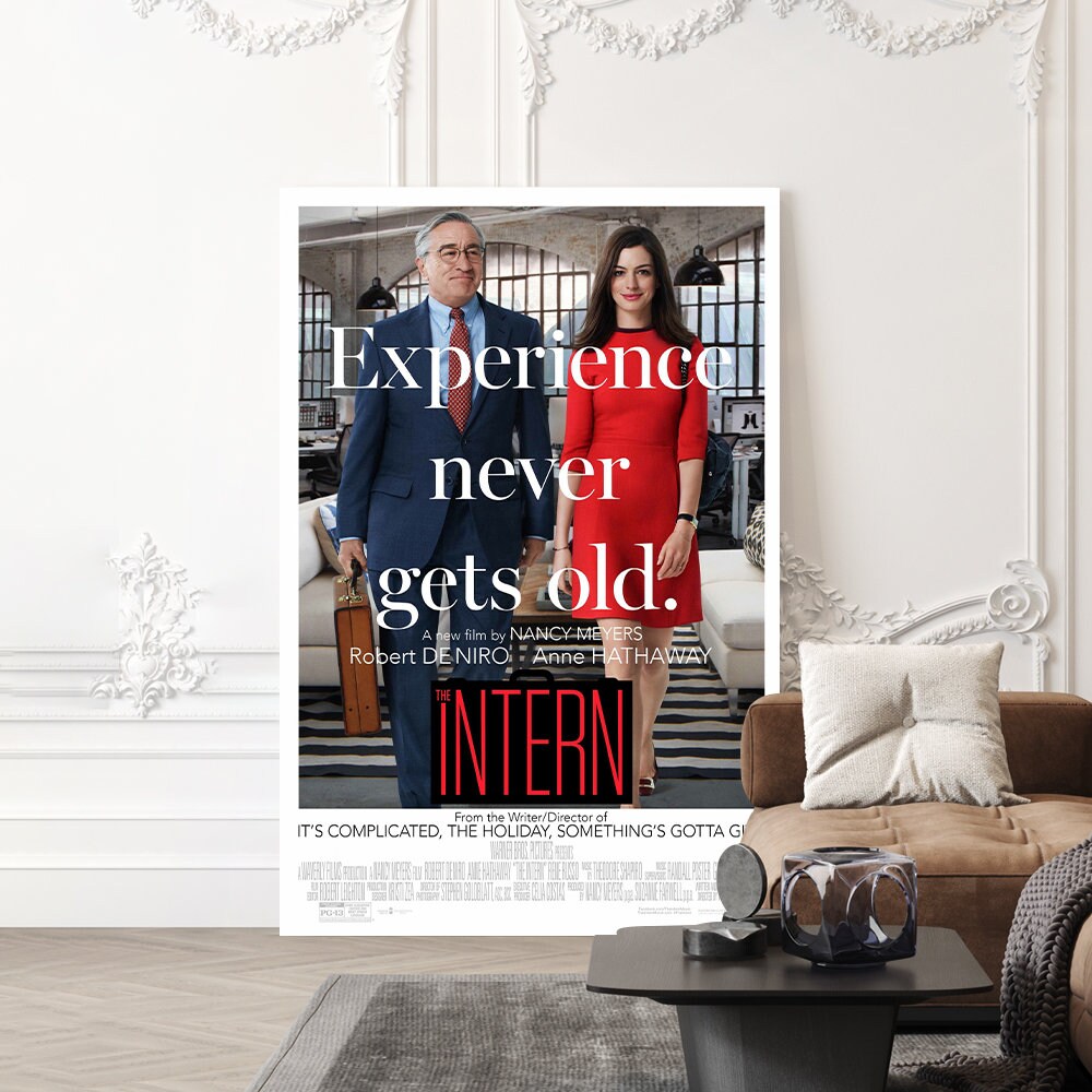 The Intern Movie Poster High Quality Canvas Art Print Room Decoration ...
