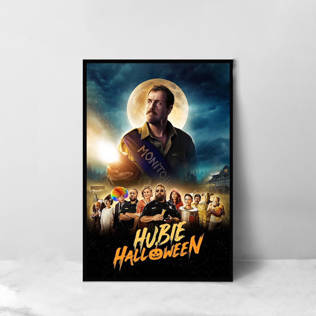 Hubie Halloween Movie Poster - High Quality Canvas Art Print - Room ...