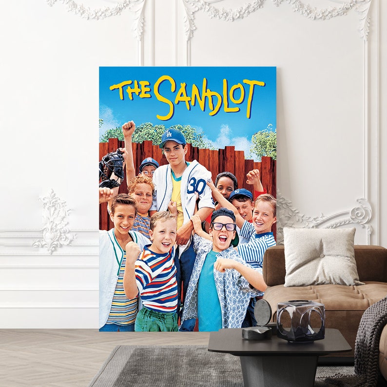 The Sandlot Movie Poster High Quality Canvas Art Print Room Decoration ...