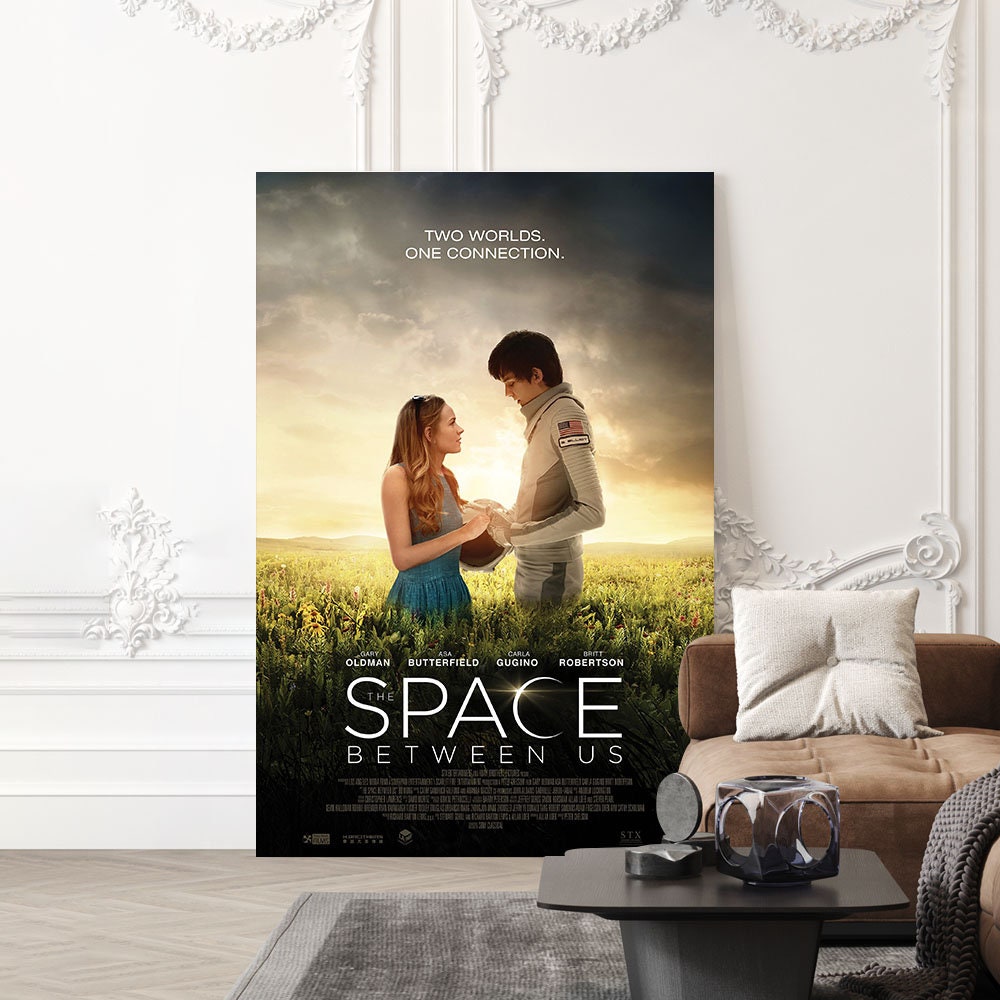 The Space Between Us Movie Poster High Quality Canvas Art - Etsy