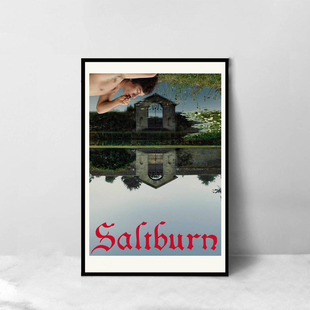 Saltburn Movie Poster - High Quality Canvas Art Print - Room Decoration ...