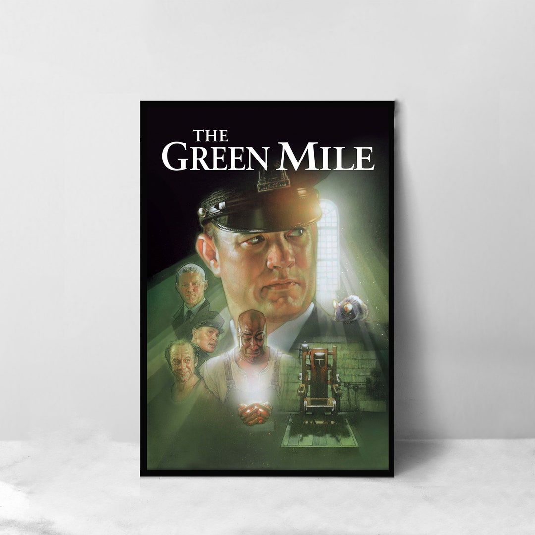 The Green Mile Movie Poster - High Quality Canvas Art Print - Room ...