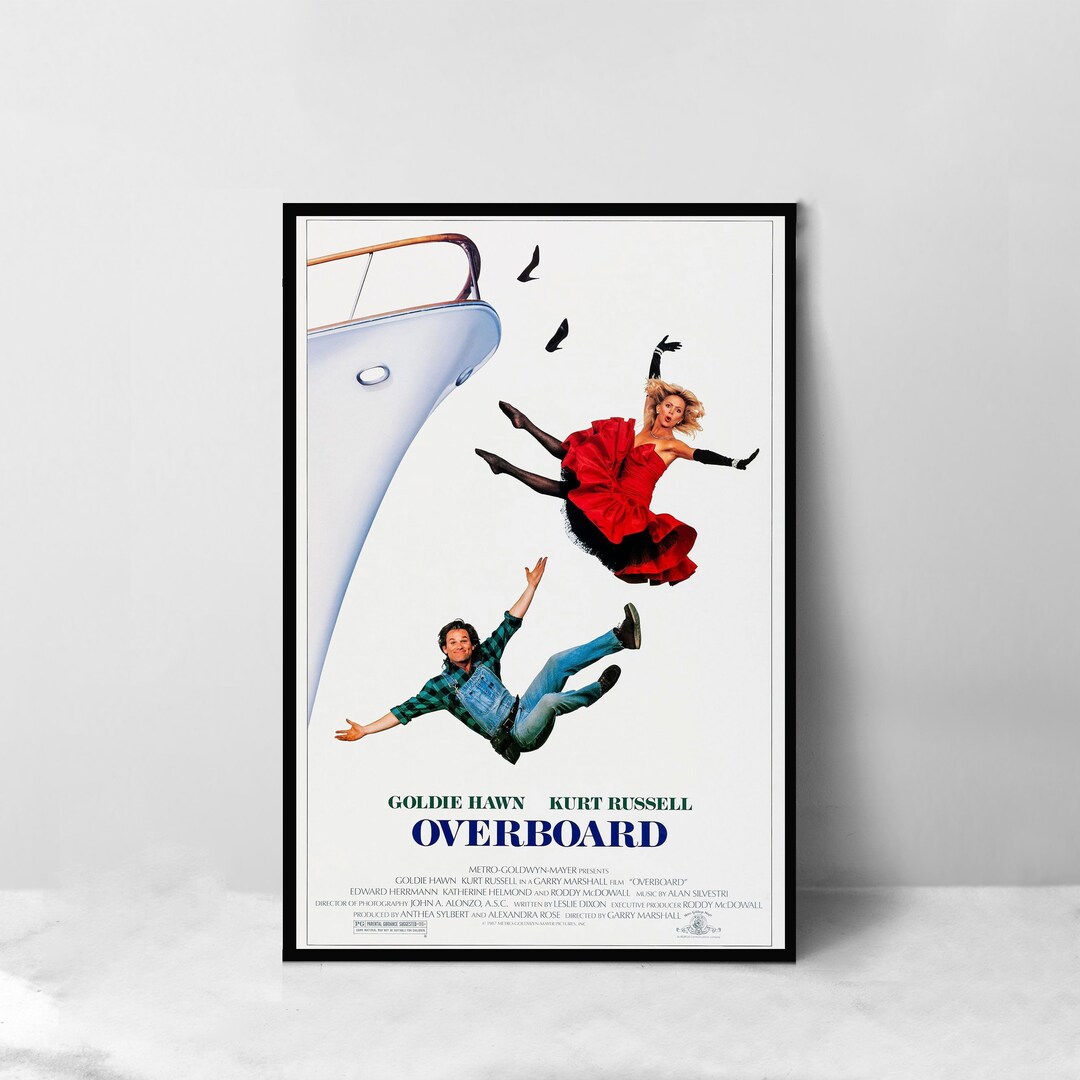 Overboard Movie Poster - High Quality Canvas Art Print - Room ...