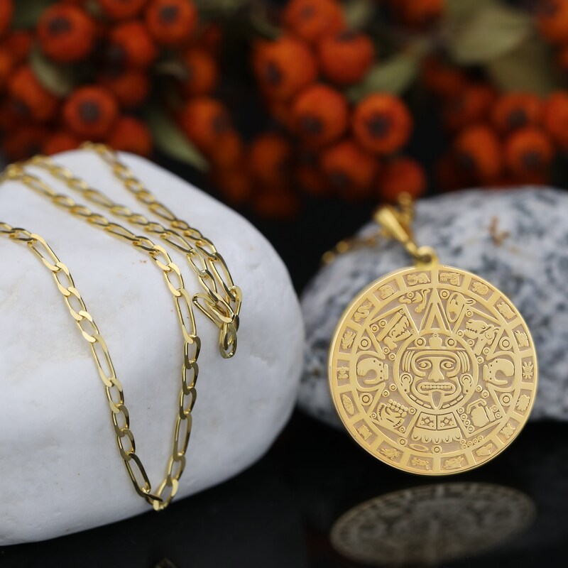 Mayan Pendant - Etsy