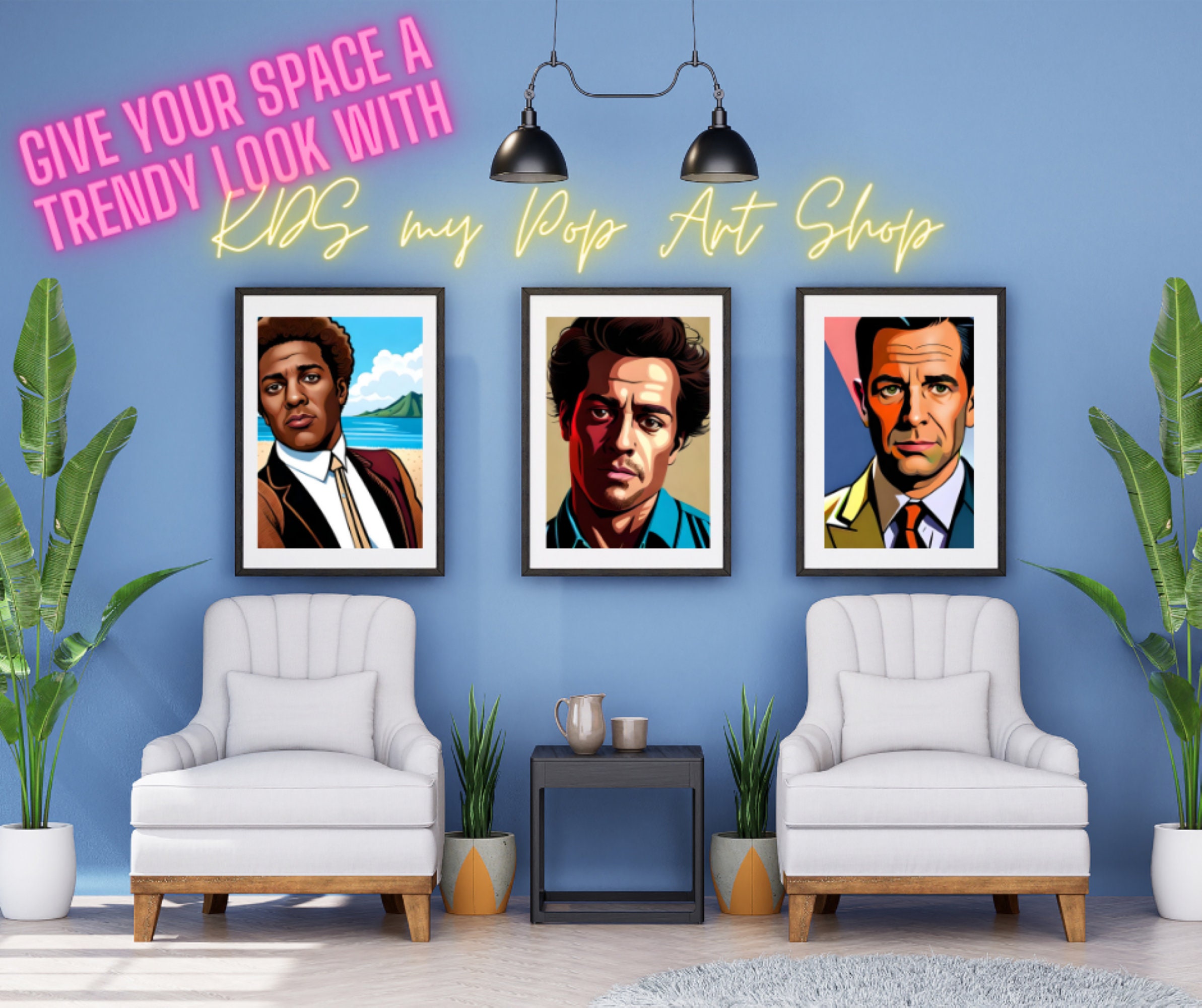 Pop Art Portraits, Colorful Pop Art Enhances Your Home Decor,pop Stile ...