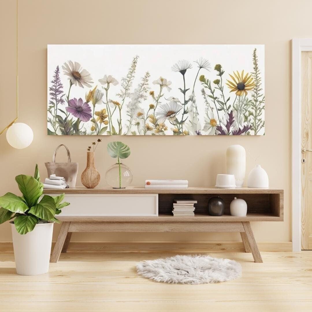 Premium Spring Flowers Printed Poster, Nature Poster, Wall Art ...